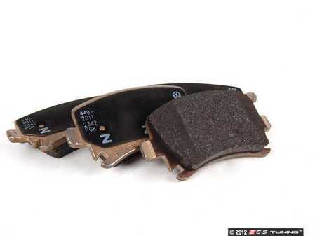 Genuine Volkswagen Audi - 4F0698451D - Rear Brake Pad Set (4F0 698 451 D)