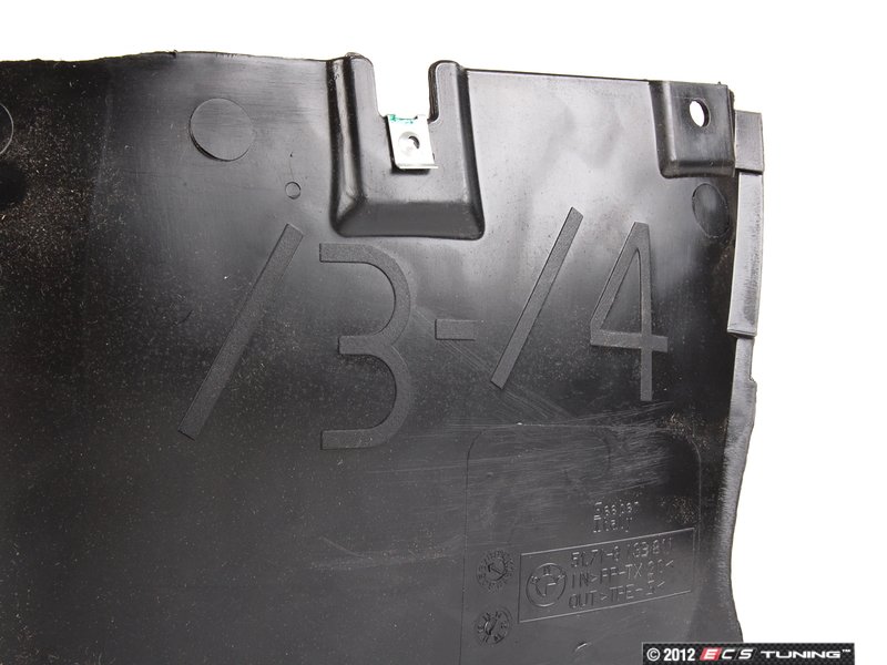 Genuine BMW - 51718193811 - E46 Front Fender Liner - Left (51-71-8-193-811)