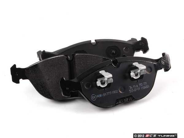 Genuine BMW - 34116761246 - Front Brake Pad Set (34-11-6-761-246)