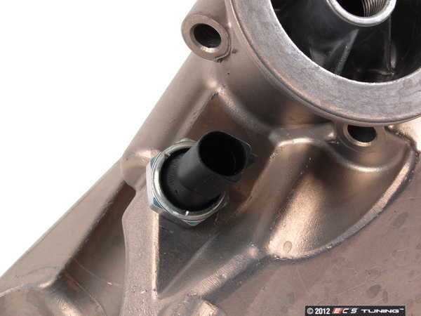 Genuine Volkswagen Audi - 03H115403J - Oil Filter Housing (03H 115 403 J)