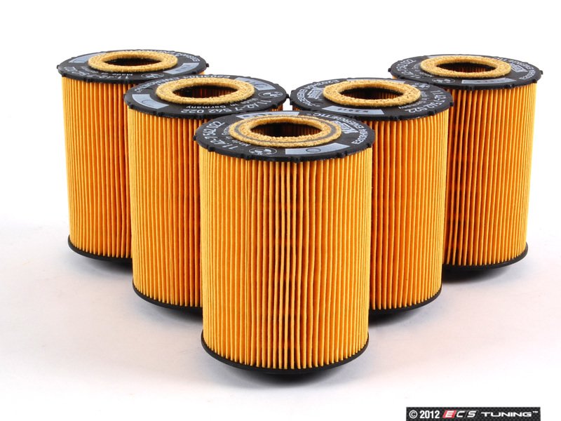 Genuine BMW - 11427542021 - Oil Filter - 5 Pack - Stock Up And SAVE ...