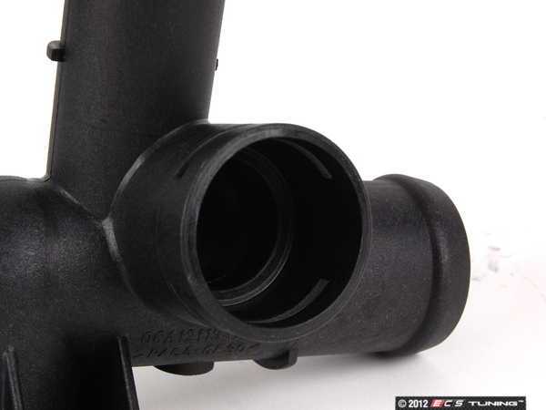 Genuine Volkswagen Audi - 06A121132S - Coolant Hose Flange (06A 121 132 S)