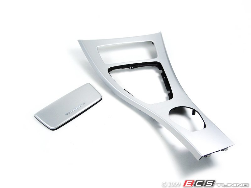 Genuine BMW - 51166982446 - Center Console Trim - Fine Brushed Aluminum ...