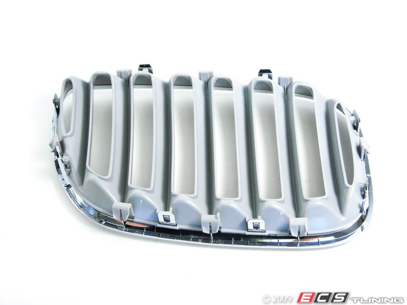Genuine BMW - 51137124815 - Titanium Grille - Left (51-13-7-124-815)