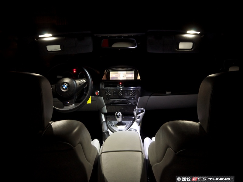 ECS News - BMW 6-Series E64 Convertible Ziza LED Interior Kit