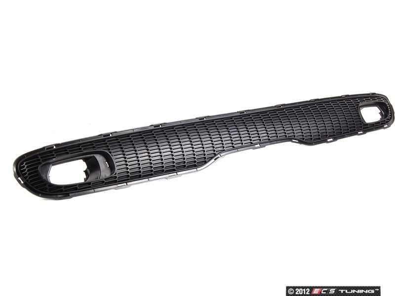Genuine MINI - 51122752071 - Rear Bumper Grille - Black (51-12-2-752-071)