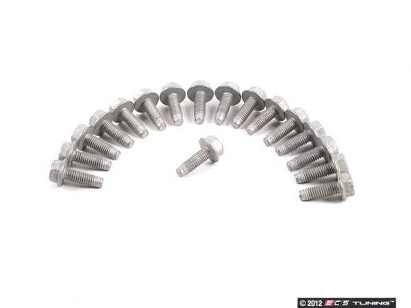 Genuine BMW - 24117581606 - Automatic Transmission Pan Bolt Kit (24-11 ...