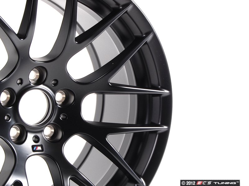 Genuine BMW - 36112284151 - 19" Style 359 Matte Black Competition Wheel ...