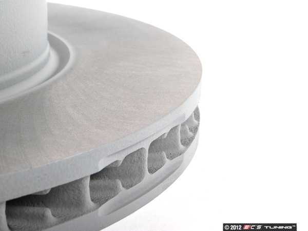 Genuine Porsche - 95535140141KT - Front Brake Rotors - Pair 12.9" (330mm)