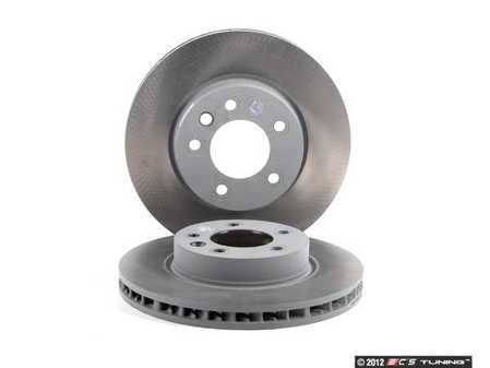 Genuine Porsche - 95535140141KT - Front Brake Rotors - Pair 12.9" (330mm)