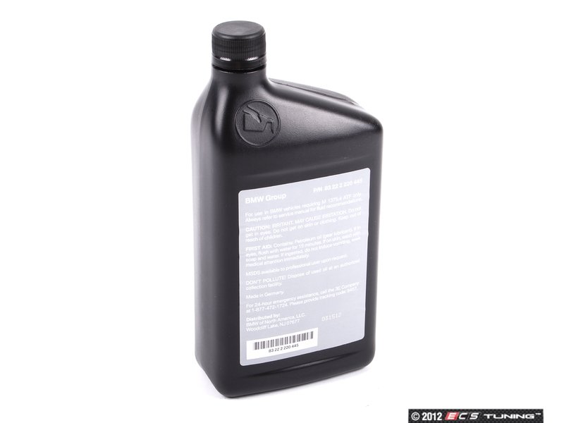 Genuine BMW - 83222220445 - M1375.4 Automatic Transmission Fluid - 1 ...