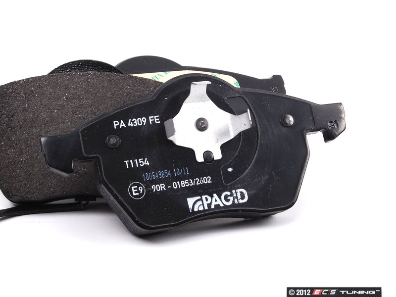 Pagid - 1J0698151M - Front Brake Pad Set