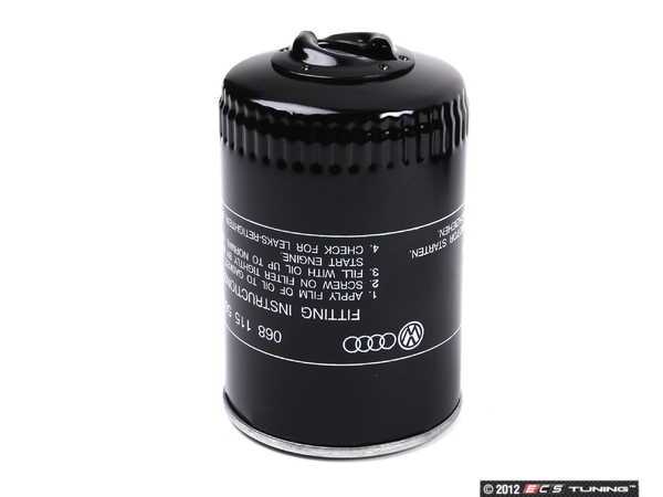Genuine Volkswagen Audi - 068115561B - Oil Filter - Priced Each (068 ...
