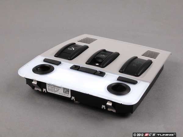 Genuine BMW - 61319225537 - Roof Switch Unit - Gray (61-31-9-225-537)