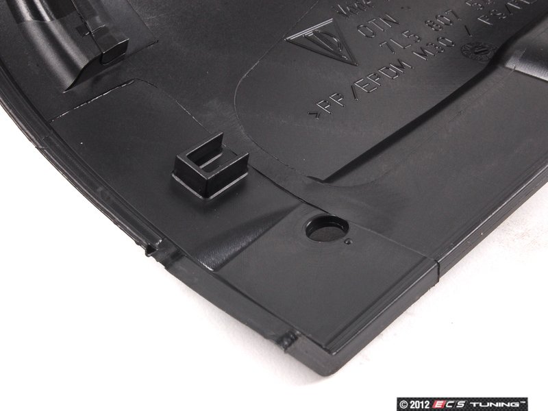 Genuine Porsche - 95550554801 - Rear Wheel Spoiler