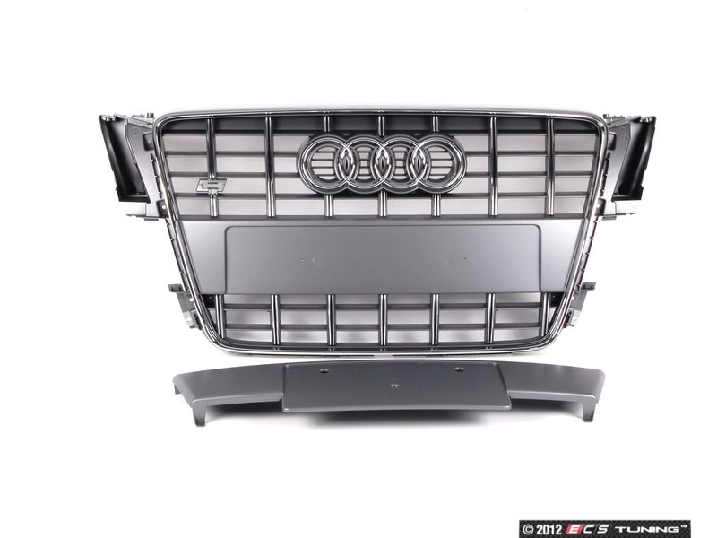 Genuine Volkswagen Audi - 8T0853651F1RR - S5 Grille Kit - Platinum Grey ...