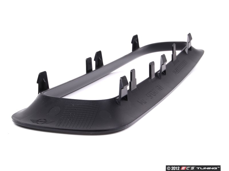 Genuine MINI - 51127260592 - Rear Fog Light Frame Gloss Jet Black ...