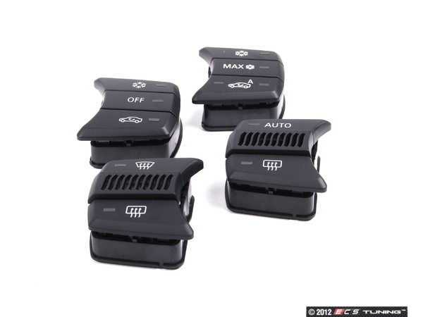 Genuine BMW - 61319250197 - Climate control Button faces (61-31-9-250-197)