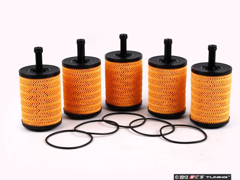 Genuine Volkswagen Audi - 071115562C - Oil Filter - 5 Pack (071 115 562 C)