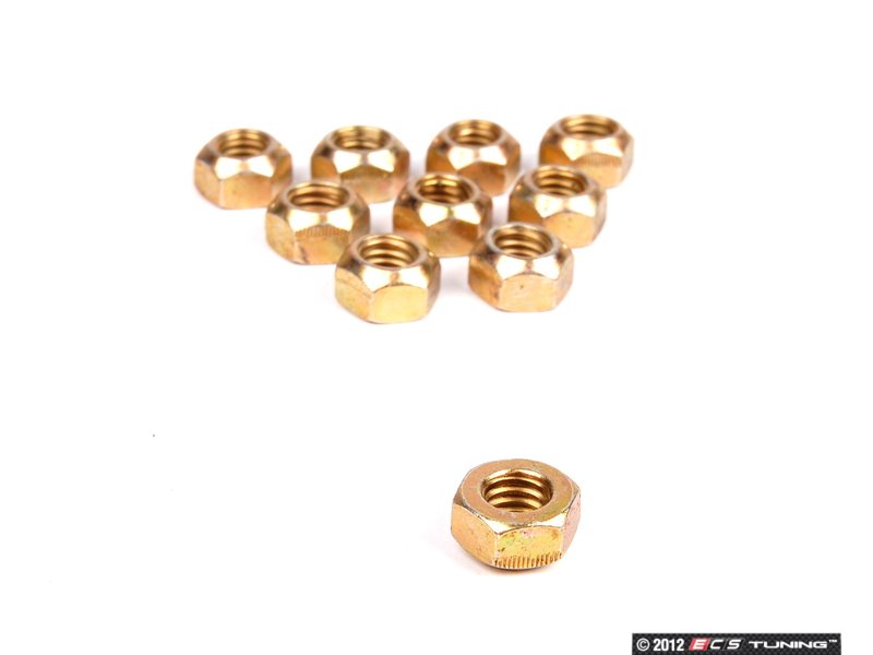 Genuine BMW - 07129922705kt - Self-Locking Hex Nut - Pack Of 10