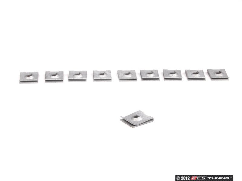 Genuine BMW - 07129904216 - Body Nut - Pack Of 10 (07-12-9-904-216)