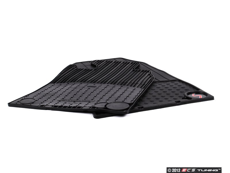 Genuine MINI - 82550306793 - Cooper S Logo Front Rubber Factory Floor ...