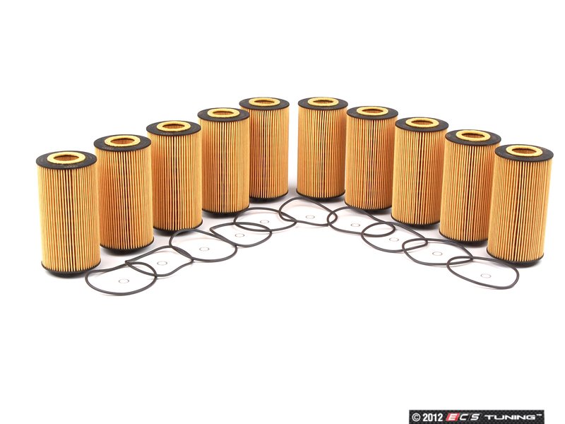 Genuine Volkswagen Audi - 079198405A - Oil Filter Kit - Pack Of 10 (079 ...