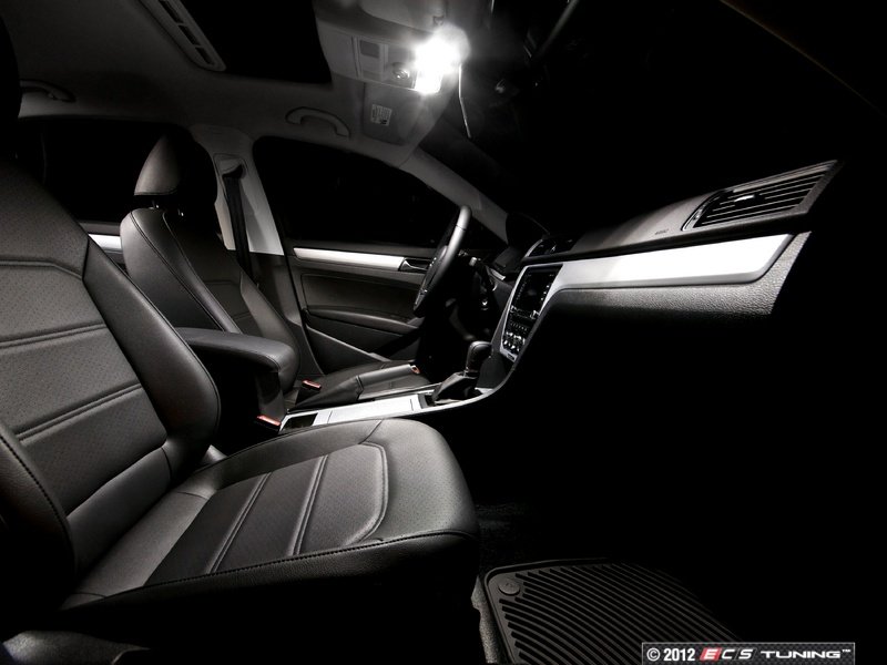 ECS News - Volkswagen B7 Passat LED Interior Lighting Kit