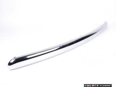 Genuine MINI - 51126800217 - Rear Bumper Trim - Chrome (51-12-6-800-217)