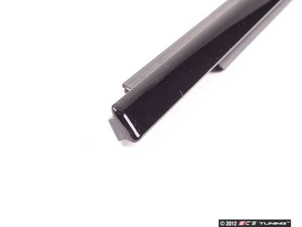 Genuine BMW - 51337220187 - Gloss Black Channel Cover/Seal - Front Left ...