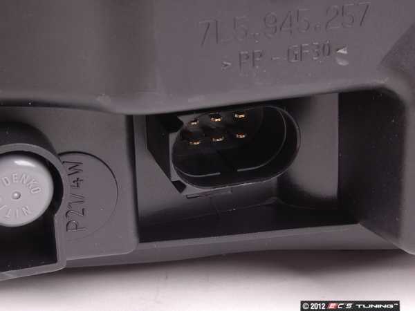 Genuine Porsche - 95563148502 - Tail Light Housing Left Side Fitment