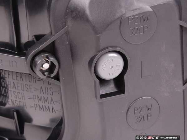 Genuine Porsche - 95563148502 - Tail Light Housing Left Side Fitment