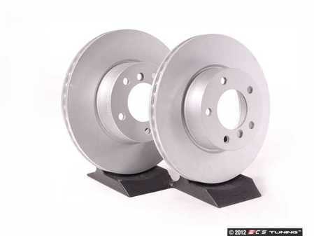 Genuine BMW - 34116854998KT - Front Brake Rotors - Pair (300x24)