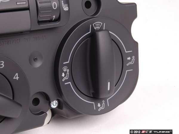 Genuine Volkswagen Audi - 1K0820047JTWHS - Climate Control Assembly ...