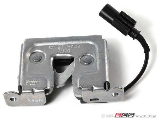 Genuine BMW - 51237008755 - Hood Latch (51-23-7-008-755)