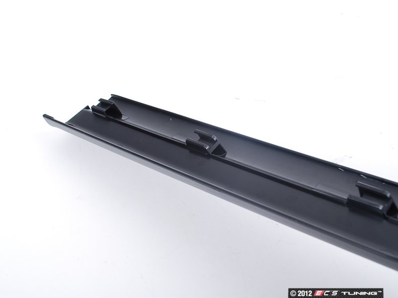 Genuine BMW - 51477014629 - Black Rear Sill Trim - Left (51-47-7-014-629)