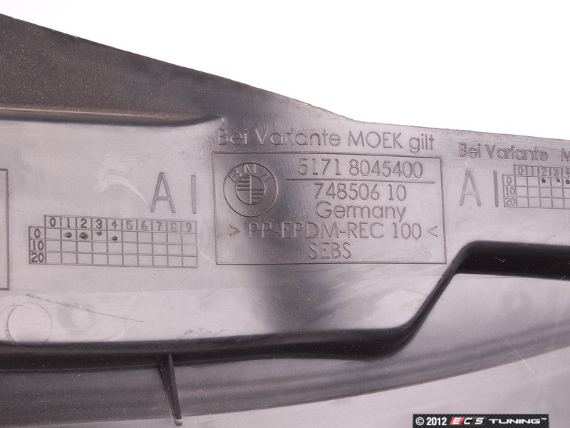 Genuine BMW - 51718045400 - EURO COVER (51-71-8-045-400)