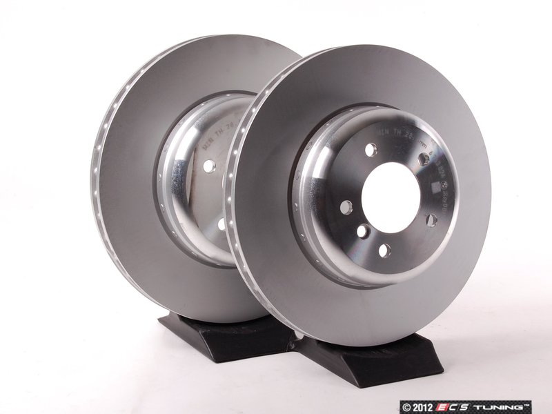 Genuine BMW - 34116763824 - Front Brake Rotors - Pair (348x30) (34-11-6 ...