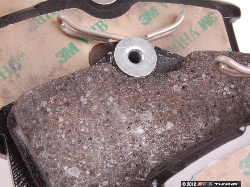 Genuine Volkswagen Audi - 4B0698451E - Rear Brake Pad Set (4B0 698 451 E)