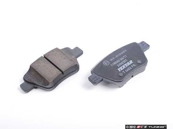 Textar - 5K0698451A - Rear Brake Pad Set