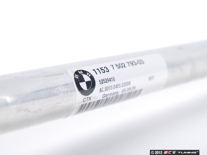 Genuine BMW - 11537502793 - Heater Return pipe (11-53-7-502-793)