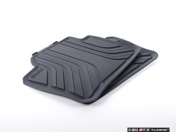 Genuine BMW - 51472219802 - Basic Line Rear Rubber Floor Mat Set (51-47 ...