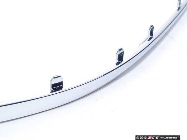 Genuine BMW - 51117033475 - Front Chome Bumper Moulding - Driver (Left ...