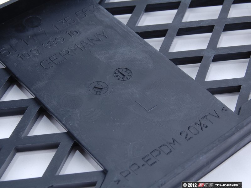 Genuine BMW - 51117135563 - E65 Left Bumper Grille (51-11-7-135-563)