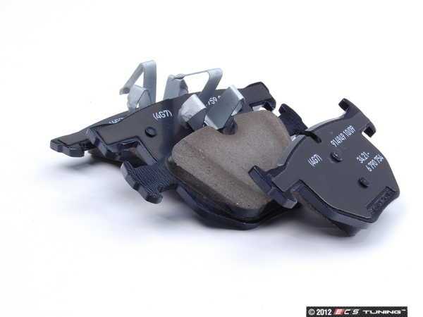 Genuine BMW - 34216790762 - Rear Brake Pad Set (34-21-6-790-762)