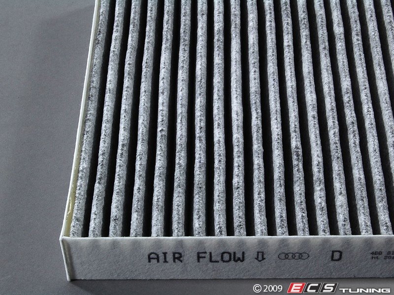 Genuine Volkswagen Audi - 4B0819439C - Charcoal Lined Cabin Filter ...