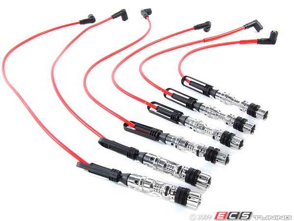 Karlyn - 1J0998031 - Red Ignition Wire Set