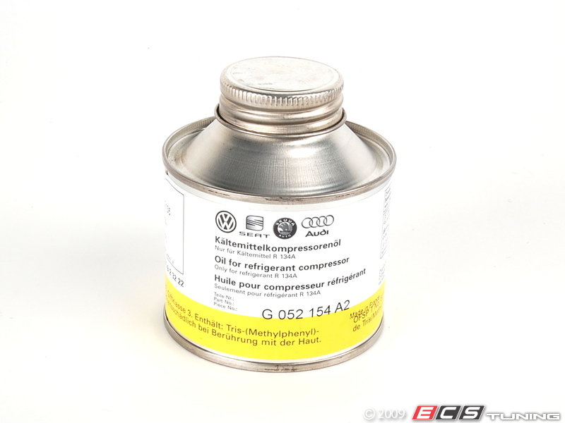 Genuine Volkswagen Audi - G052154A2 - A/C Compressor Oil (G 052 154 A2)