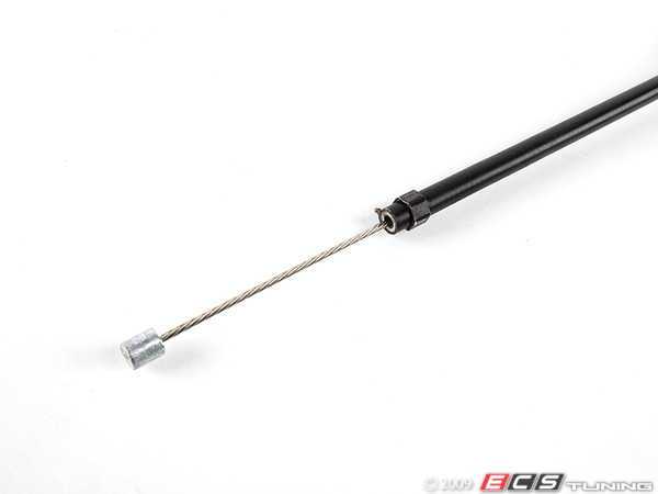 Genuine BMW - 51238208442 - E46 Hood Release Cable (51-23-8-208-442)