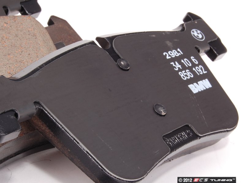 Genuine BMW - 34106856191 - Front Brake Pad Set (34-10-6-856-191)